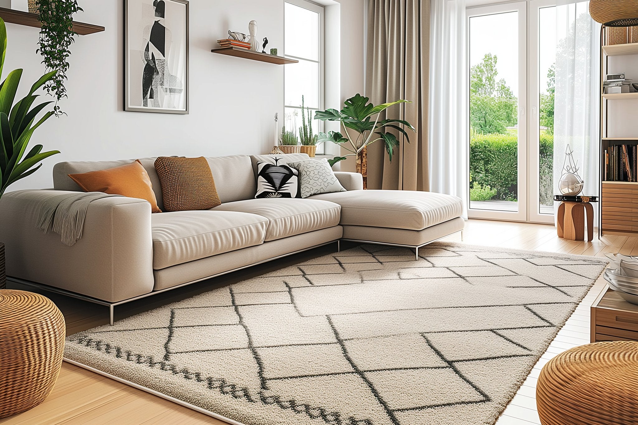 🛋️ Tapis de Salon Confort & Élégance - Trouvez votre Style chez Mon ...